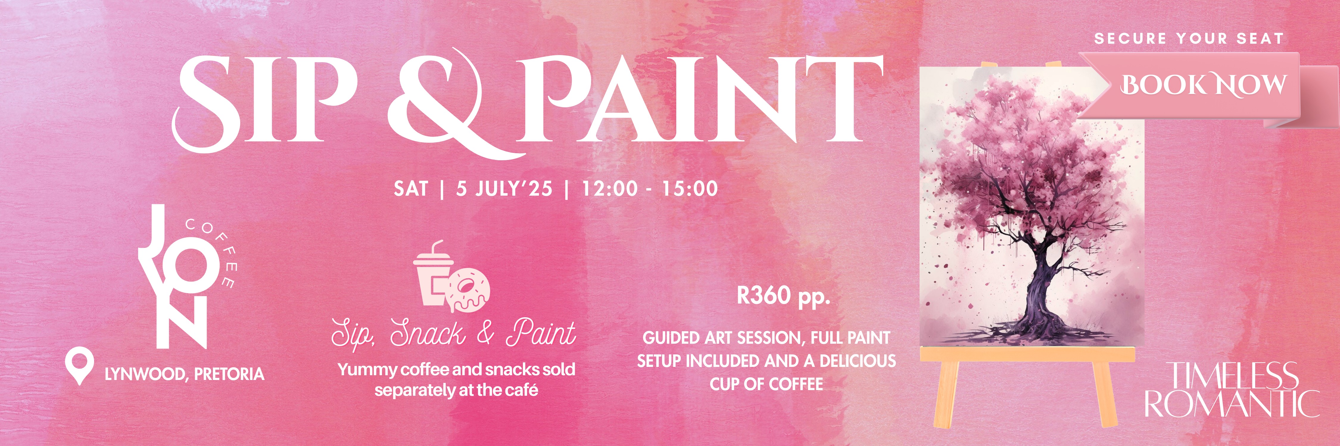 Book tickets for Sip & Paint