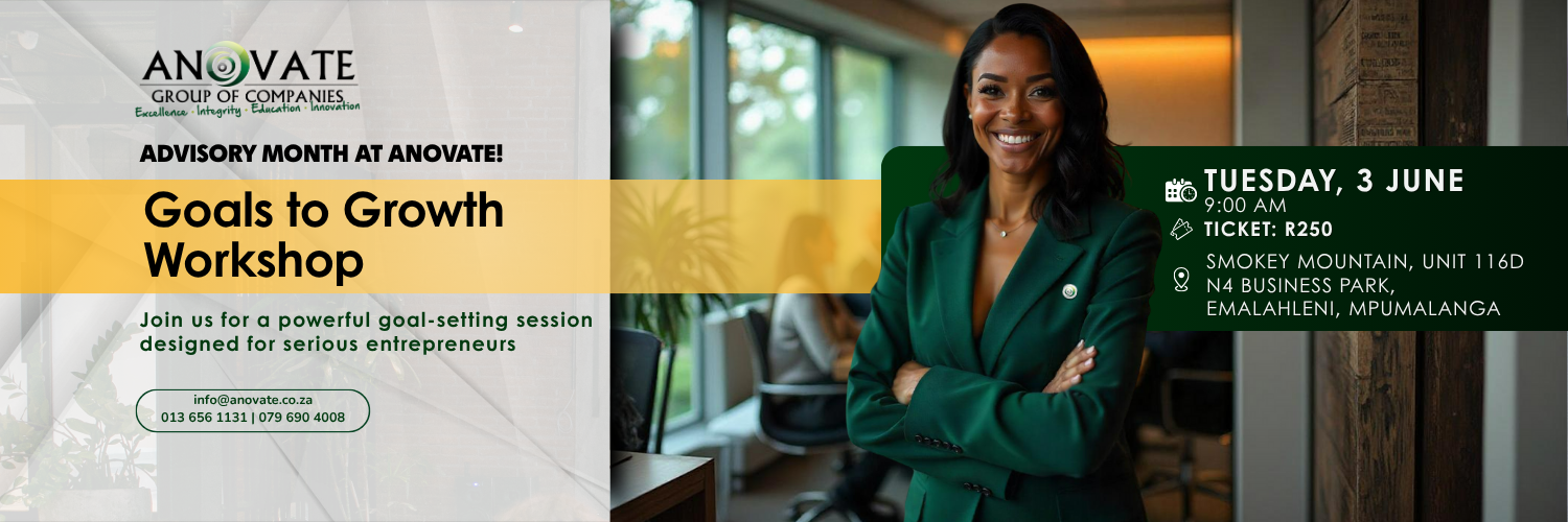 Book tickets for Goals to Growth Workshop