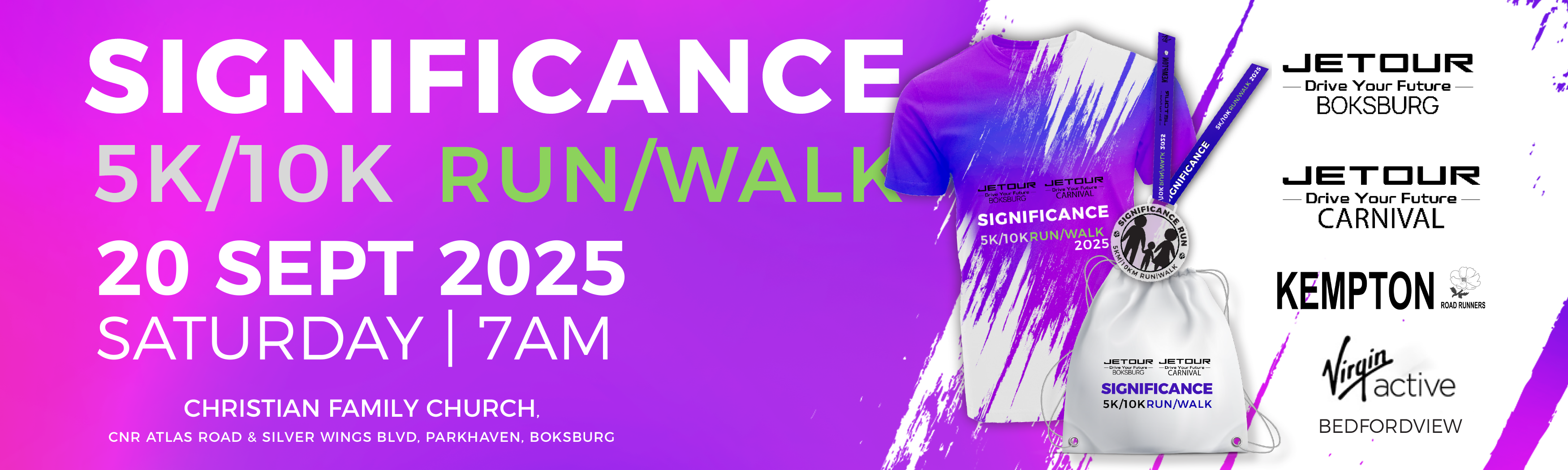 Book tickets for SIGNIFICANCE Run Walk 5km/10km 2025