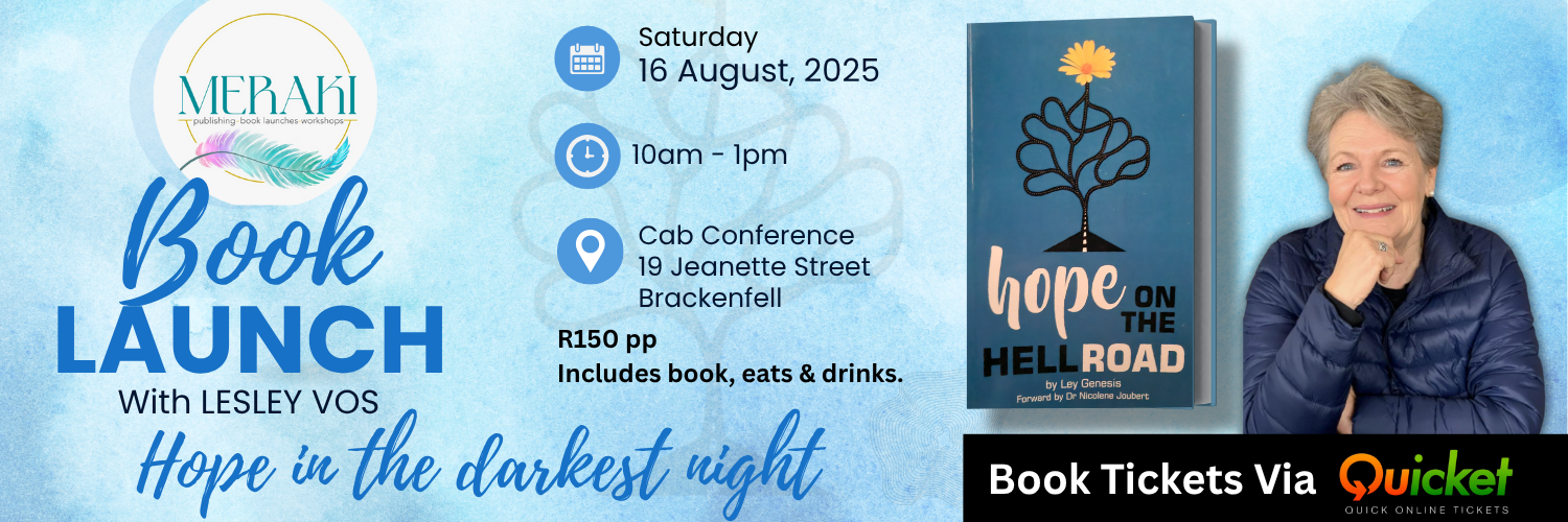 Book tickets for Lesley Vos Book launch