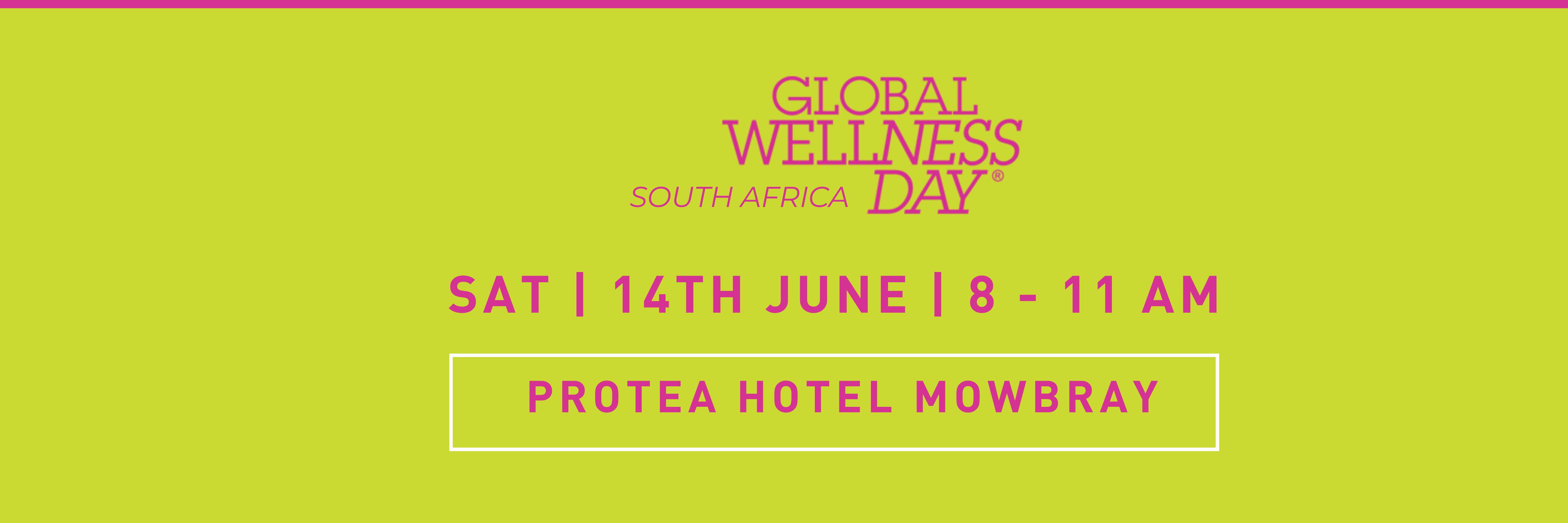 Book tickets for Global Wellness Day South Africa