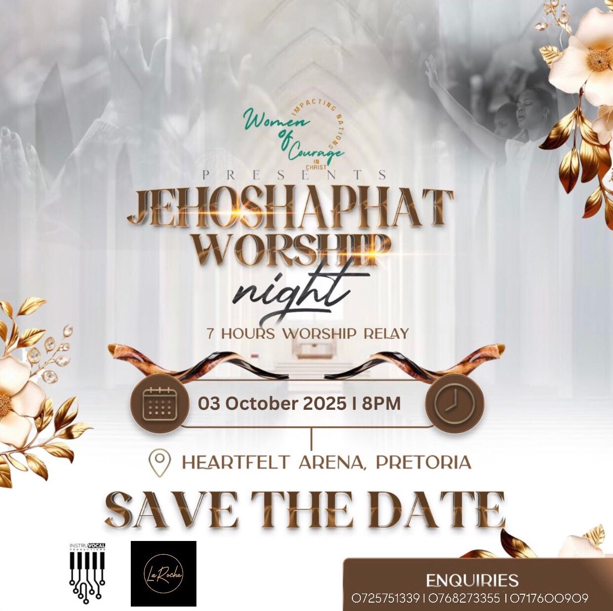 Book tickets for Jehoshaphat Worship Night