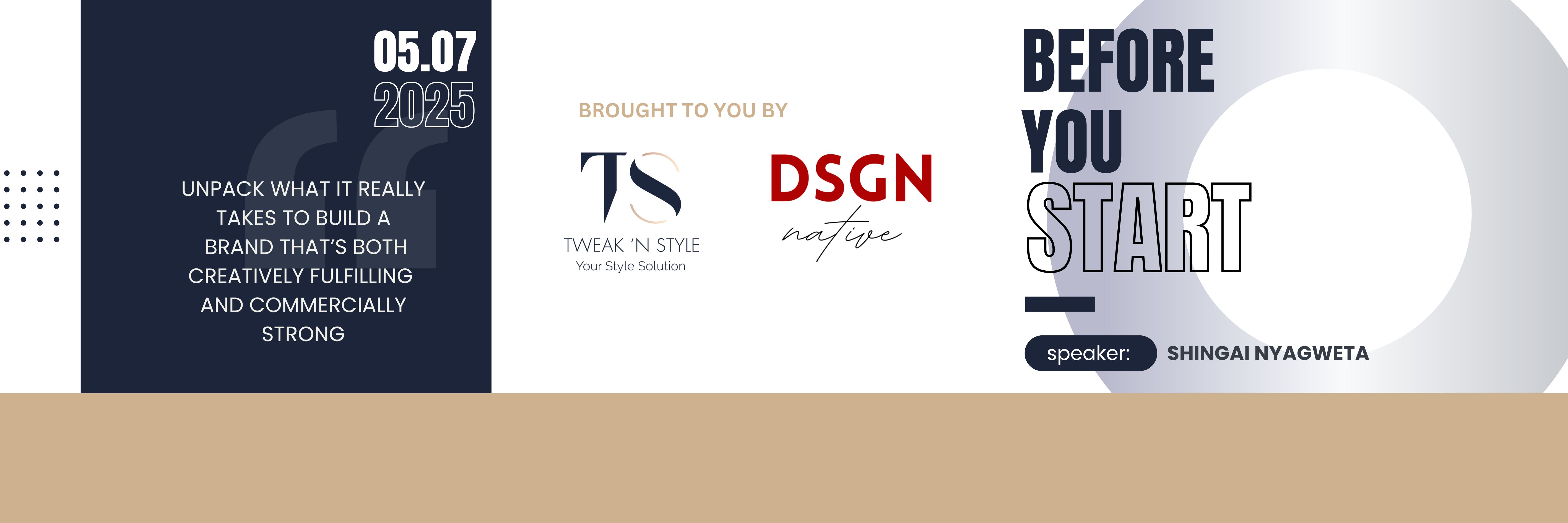 Book tickets for Before You Start