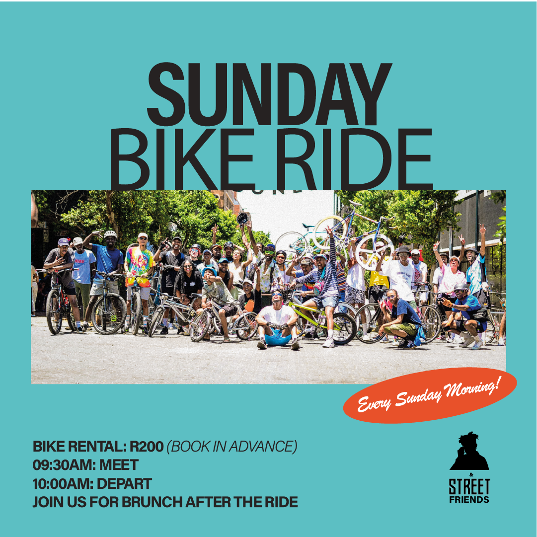 Book tickets for Sunday morning bike ride