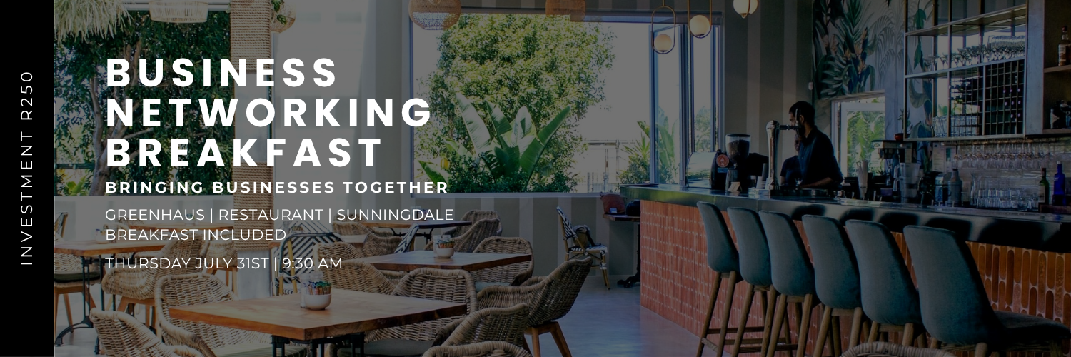 Book tickets for Business Networking Breakfast