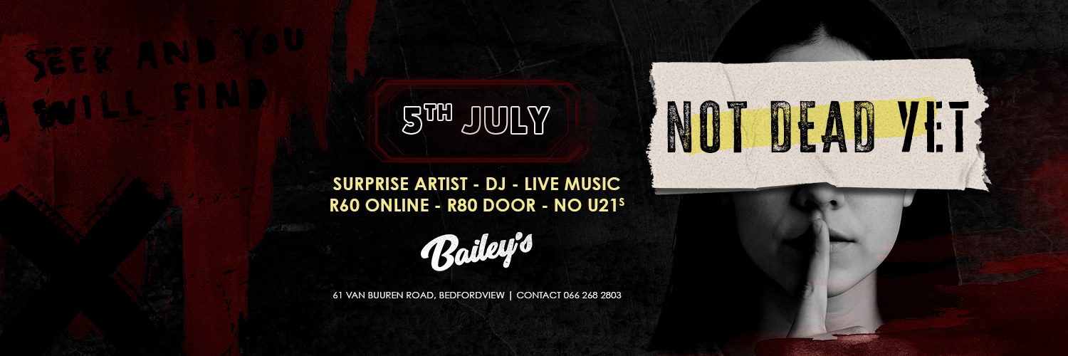 Book tickets for Not Dead Yet