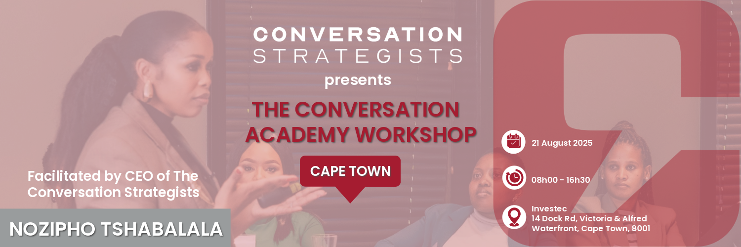 Book tickets for The Conversation Strategists presents : The Conversation Academy Workshop (Cape ...