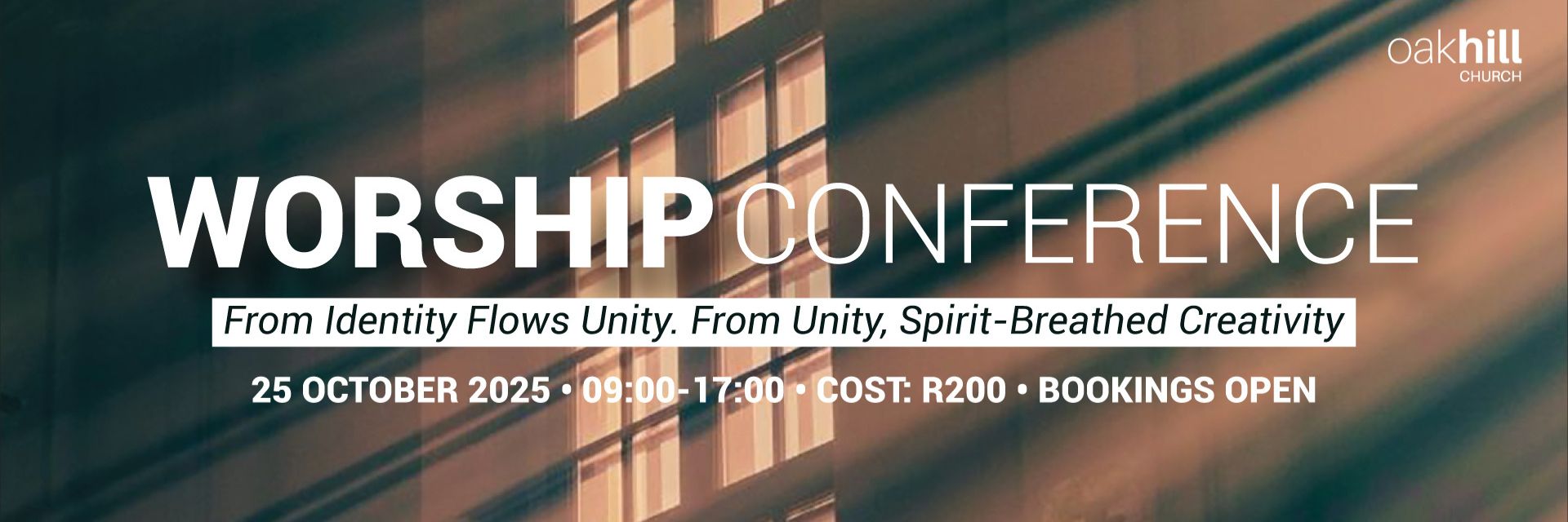 Book tickets for Worship Conference 2025