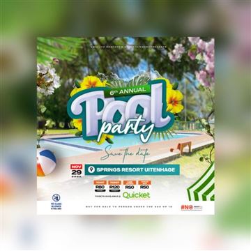 6th Annual Pool Party | Event Booking | FindMy Entertainment