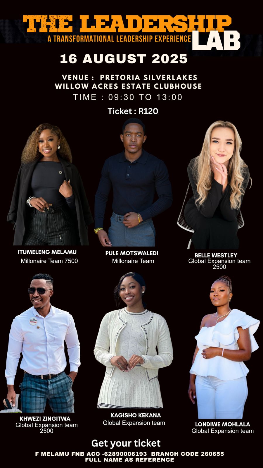 Book tickets for The Leadership Lab