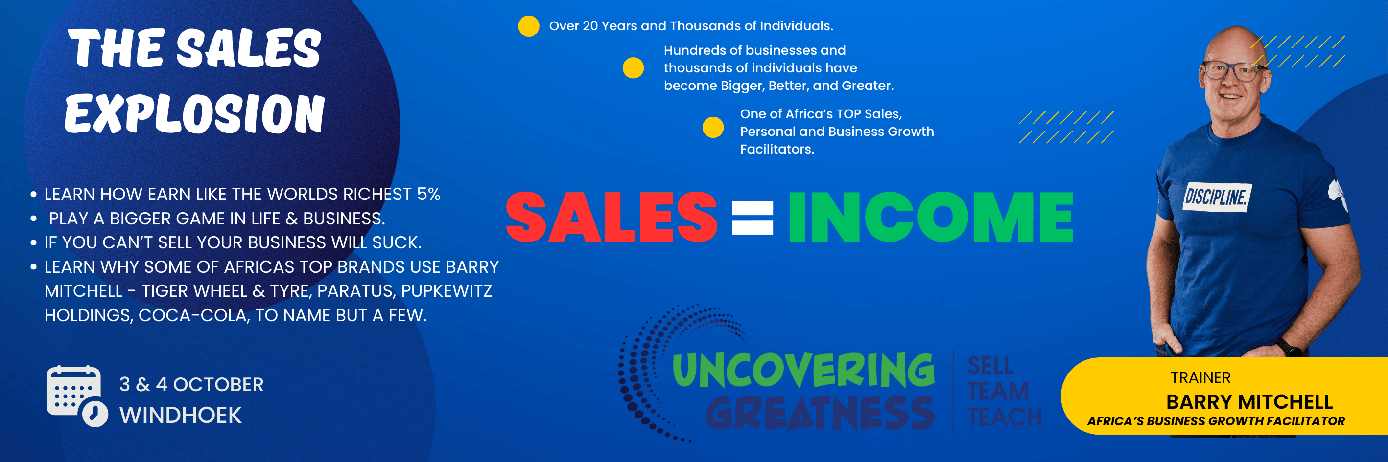 Book tickets for SALES EXPLOSION NAMIBIA