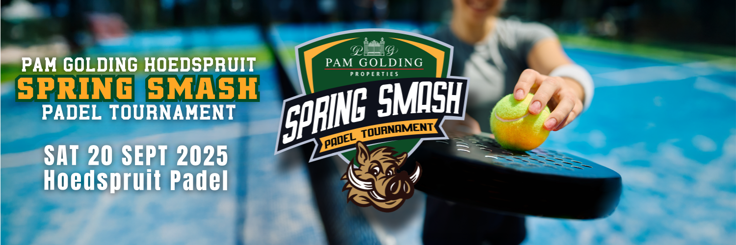 Book tickets for Pam Golding Spring Smash Padel Tournament