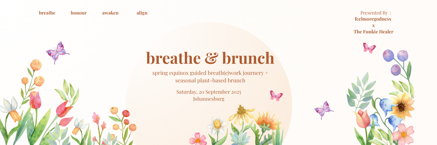 Book tickets for breathe & brunch