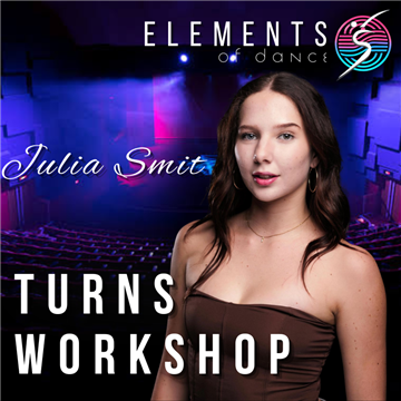 Turns with Julia Smit (dance workshop) | Event Booking