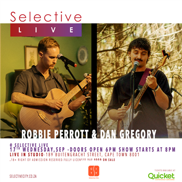 Dan Gregory & Robbie Perrott at Selective Live