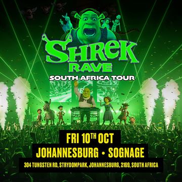 Shrek Rave Is Coming To Johannesburg! | Event Booking