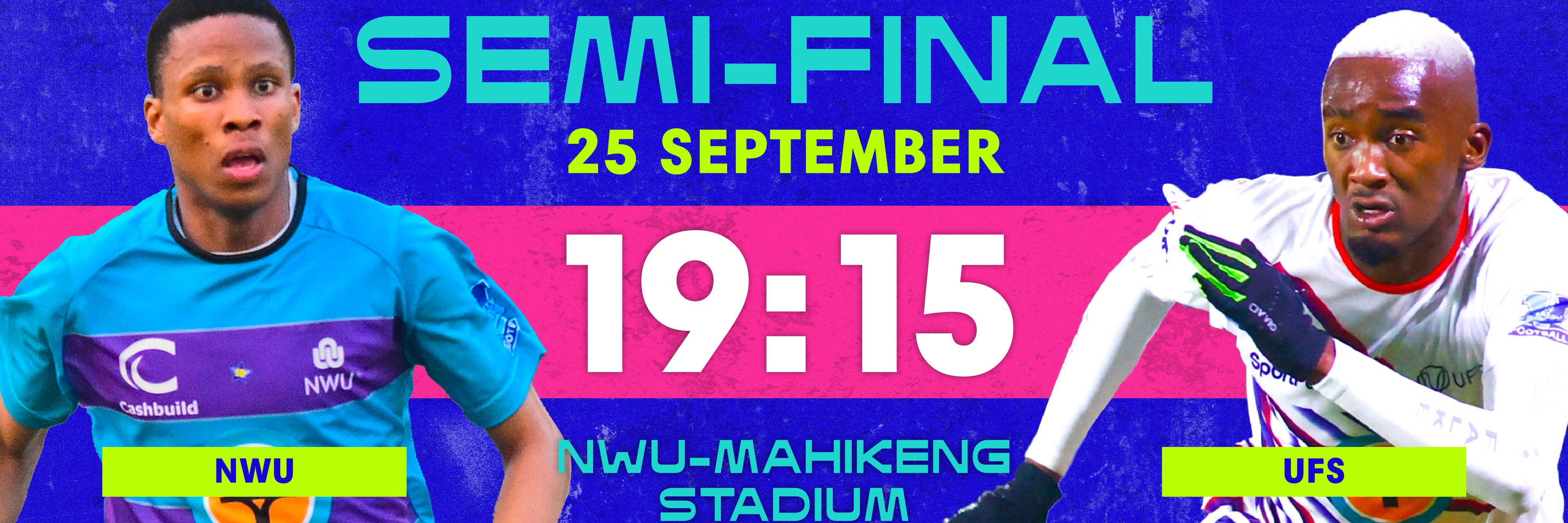 Book tickets for Varsity Football - 25 September 2025 - NWU Mahikeng Campus