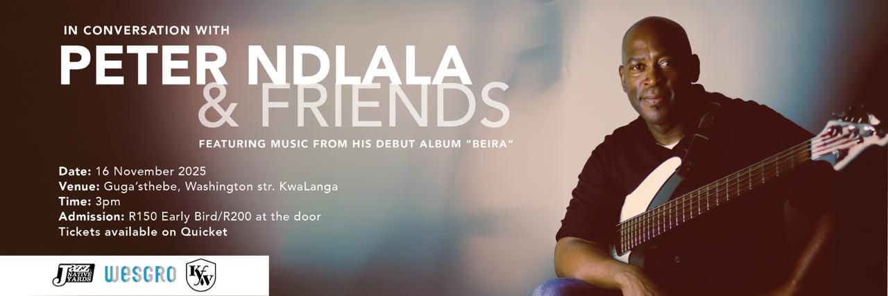 Book tickets for In Conversation with Peter Ndlala & Friends