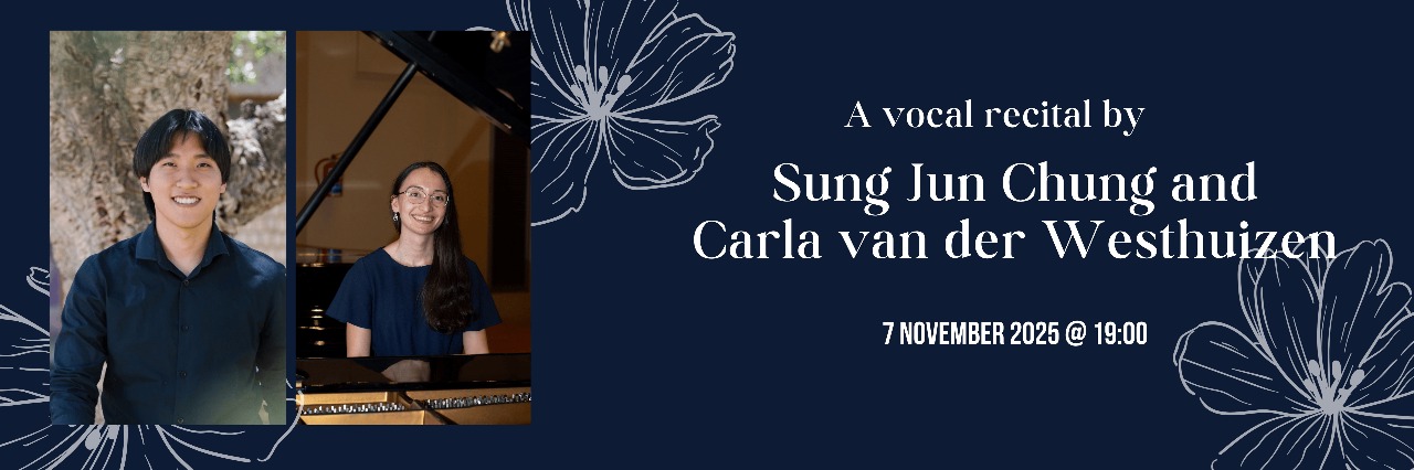 Book tickets for Sung Jun Chung and Carla van der Westhuizen | Johnman ...
