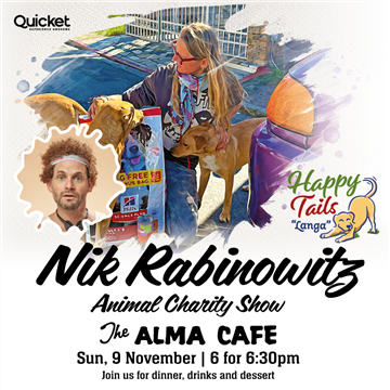 Happy Tails Langa Charity Drive with Nik Rabinowitz