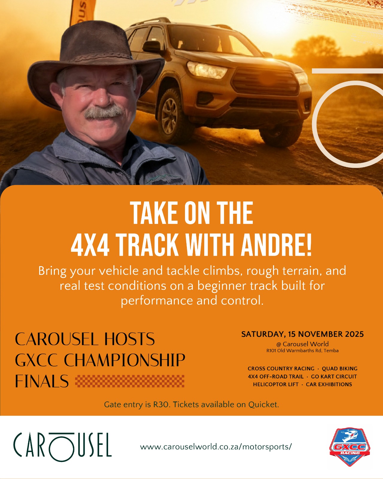 Book tickets for Carousel World Hosts: GXCC Championship Finals