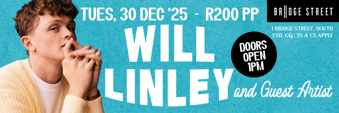 Book tickets for Will Linley LIVE at Bridge Street Bistro & Smokehouse