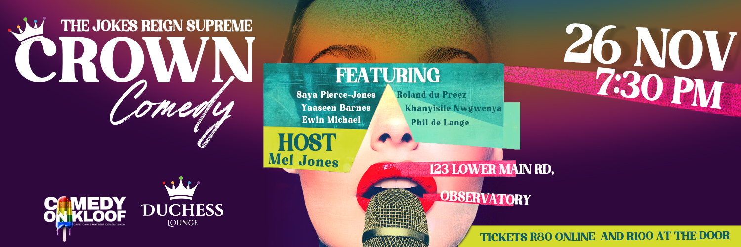 Book tickets for Crown Comedy @Duchess Lounge
