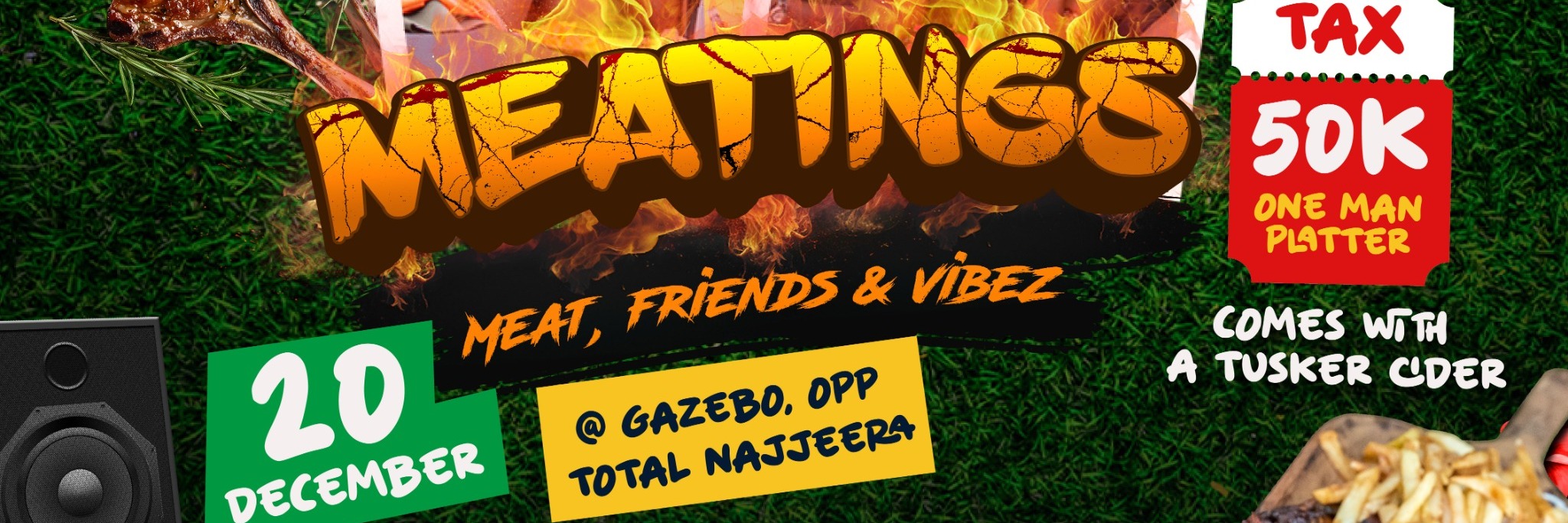 Book tickets for MEATINGS, MEAT ,FRIENDS & VIBES
