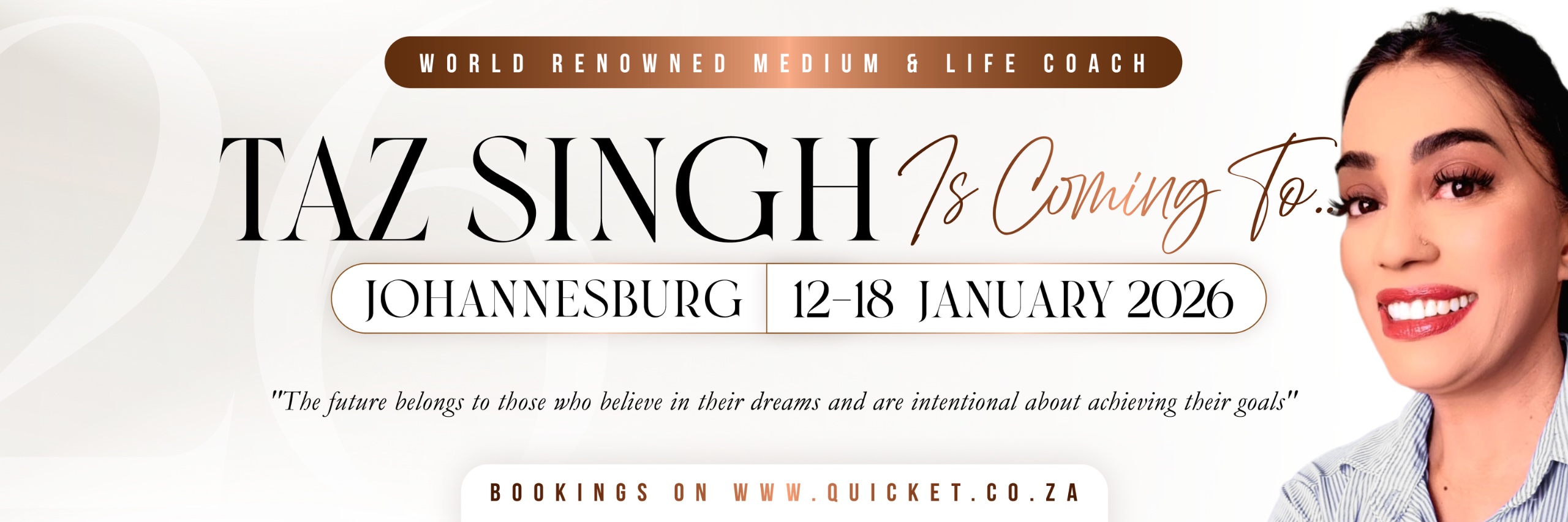Book tickets for TAZ SINGH IN JOHANNESBURG