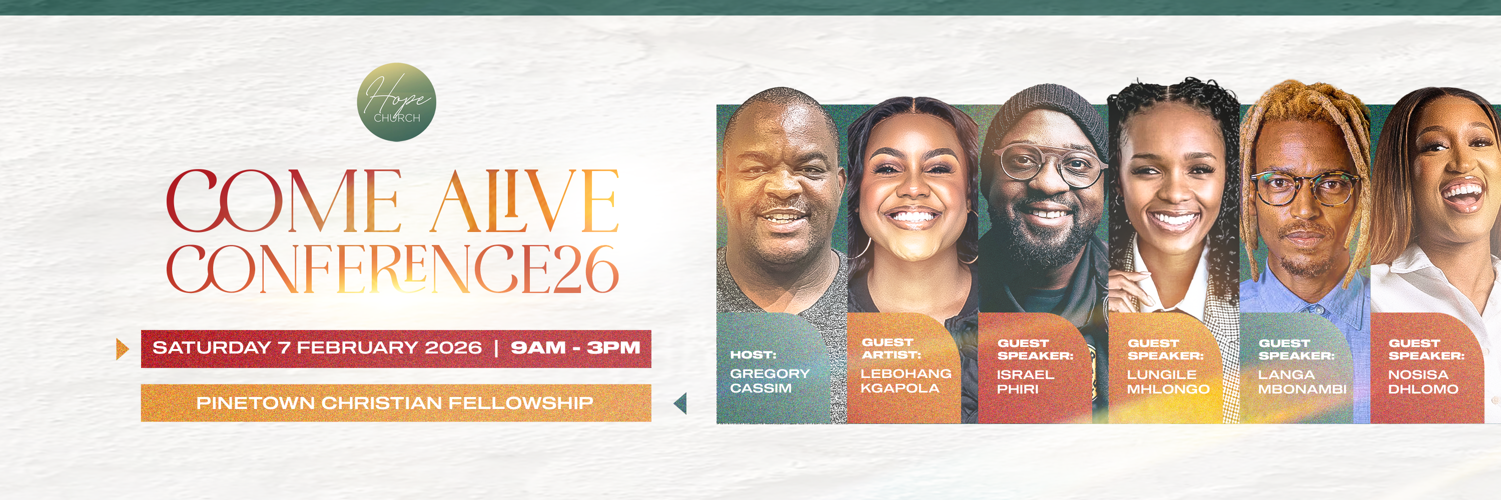 Book tickets for Come Alive Conference