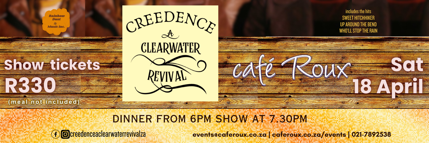 Book tickets for Creedence - A Clearwater Revival