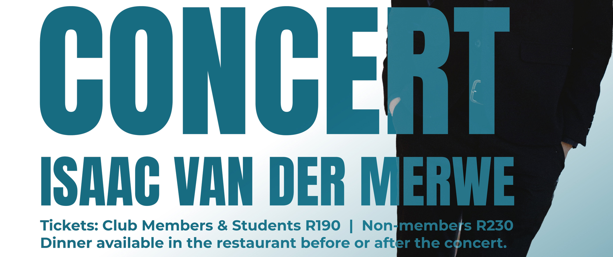 Book tickets for The Cape Town Club presents the Isaac Van Der Merwe ...