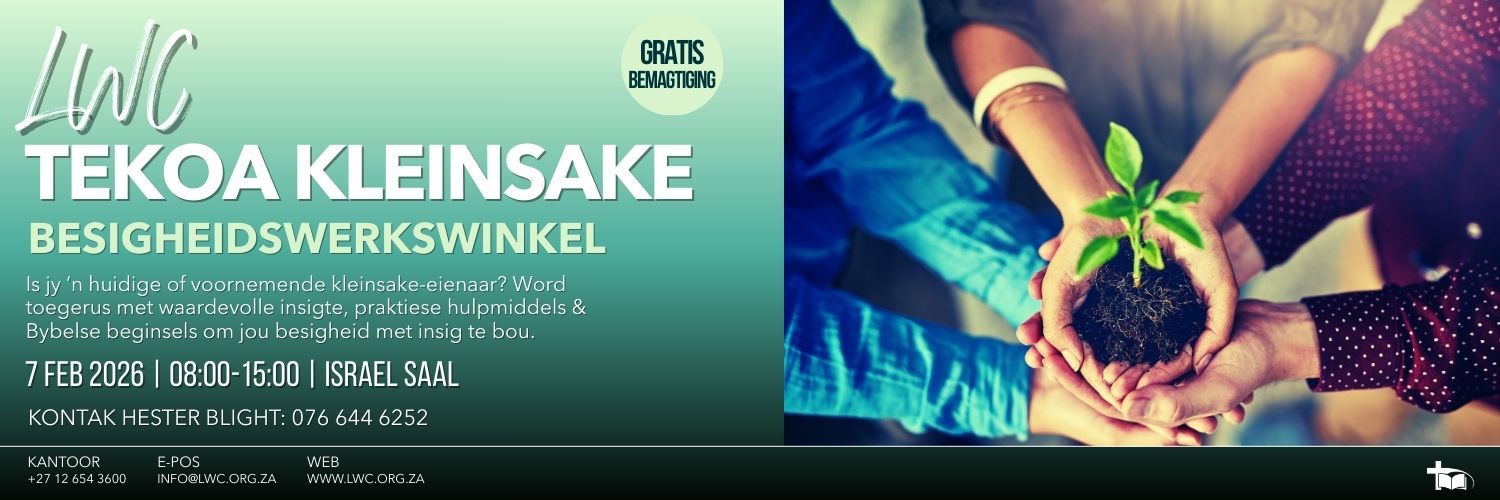 Book tickets for Tekoa Kleinsake Werkswinkel