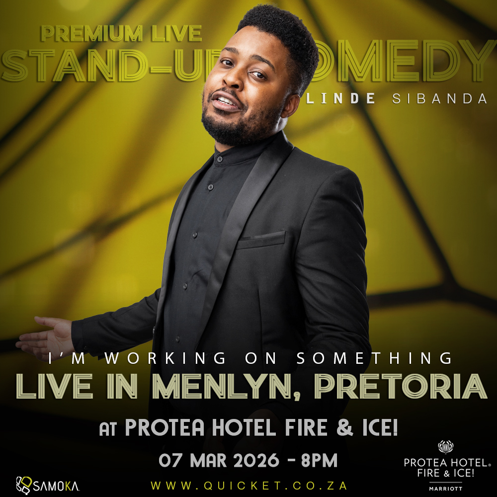 Linde Sibanda LIVE in Menlyn, Pretoria at The Protea Hotel