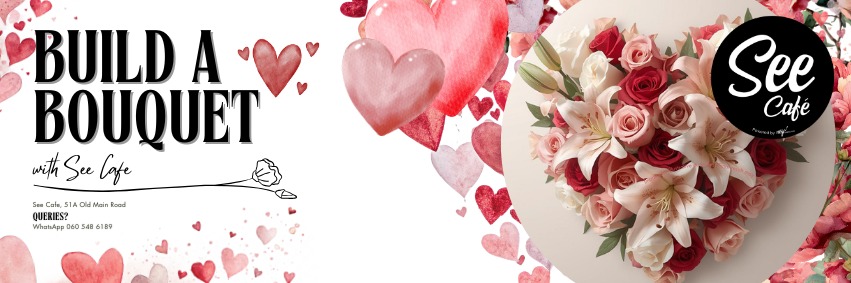 Book tickets for Valentines Day Build a Bouquet @ SEE Cafe