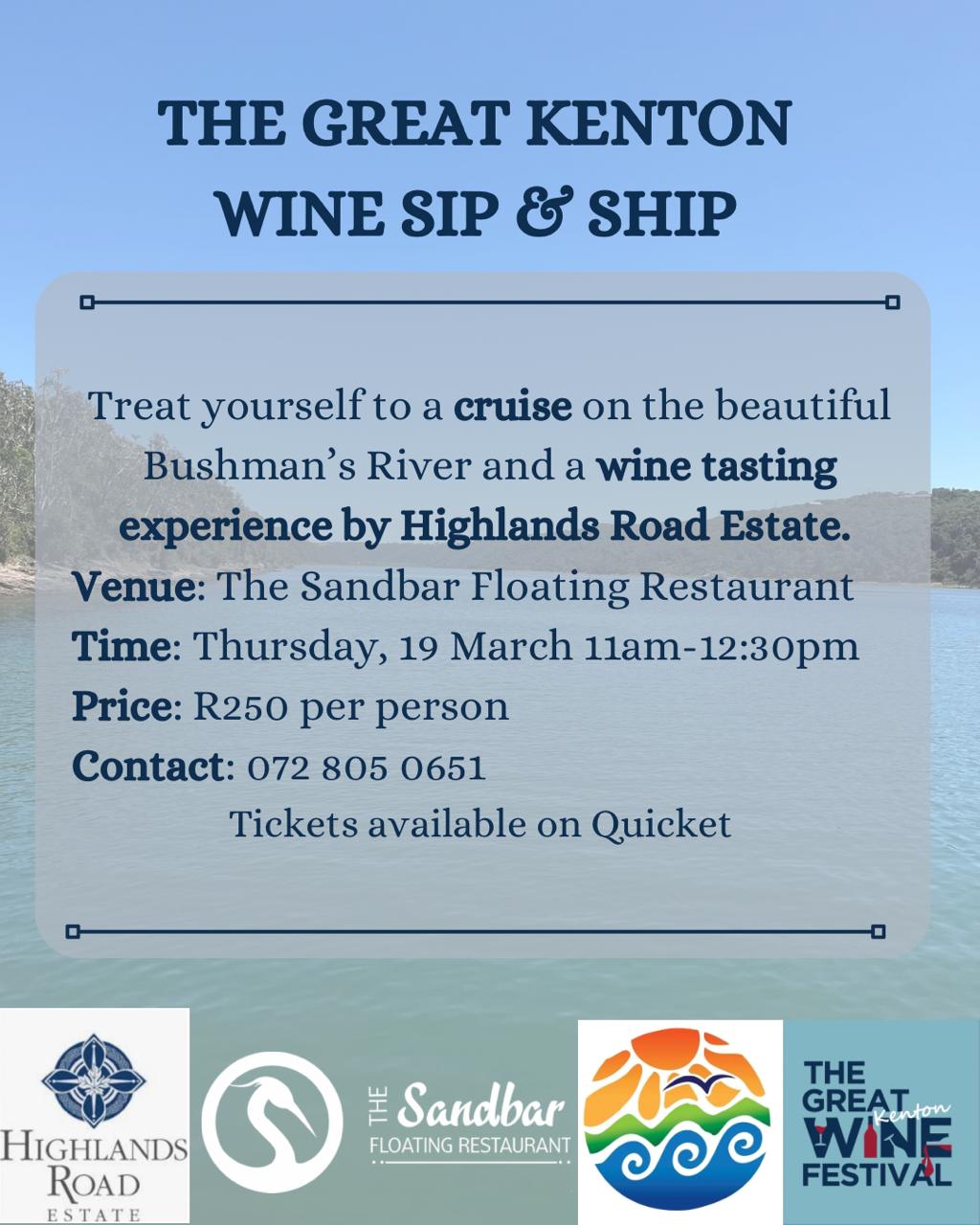 Book tickets for The Great Kenton Wine Festival 2026 | Wine Sip & Ship ...
