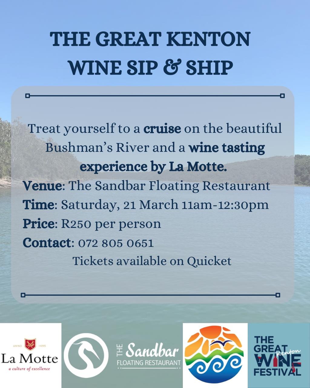 Book tickets for The Great Kenton Wine Festival 2026 | Wine Sip & Ship ...
