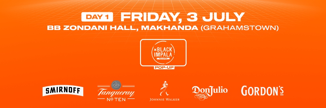 Book tickets for Black Impala Pop-up National Festival Makhanda